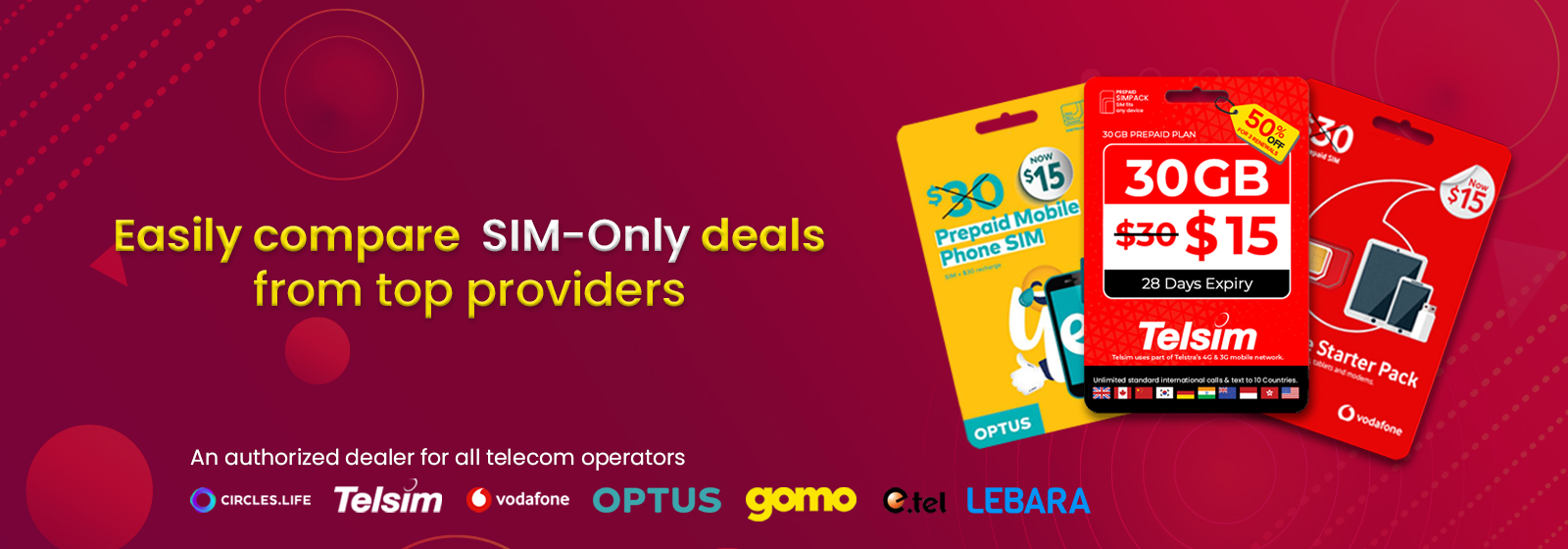 Buy Free SIM Cards From Australia's Top Operators